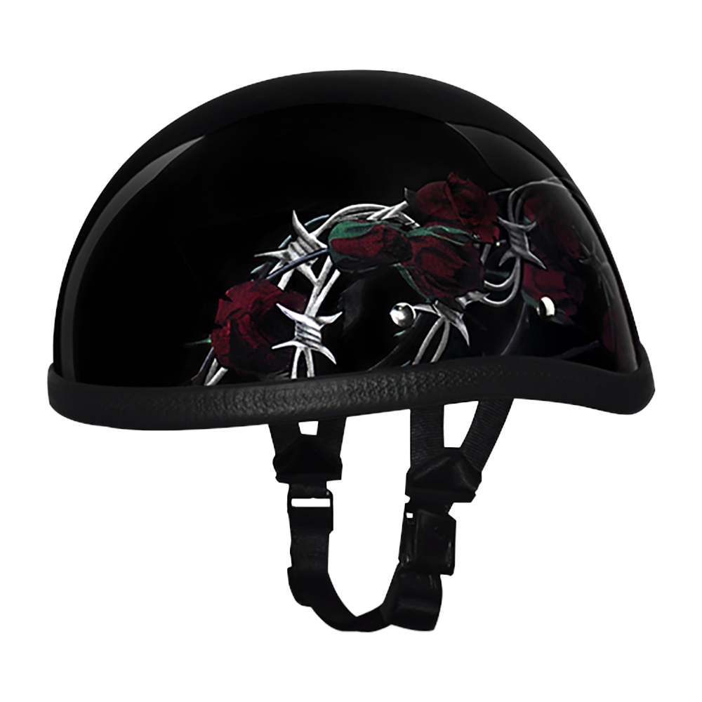 Novelty Eagle- W/ Barbed Roses – Daytona Helmets