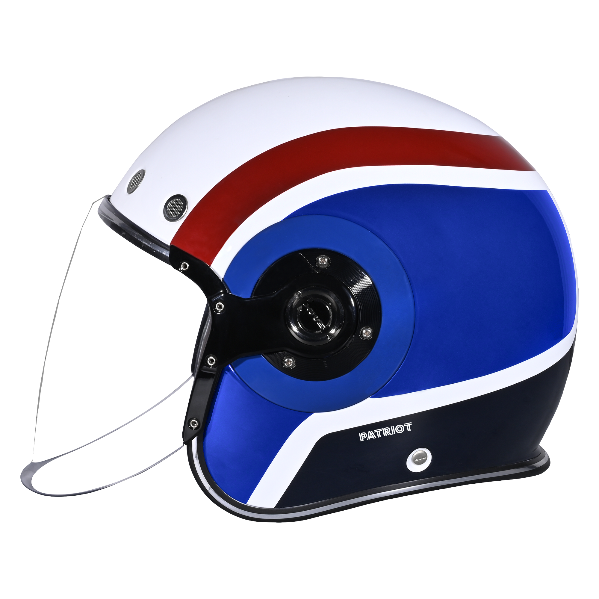 D.O.T. & ECE Daytona Retro Jet- W/ Patriot – Daytona Helmets