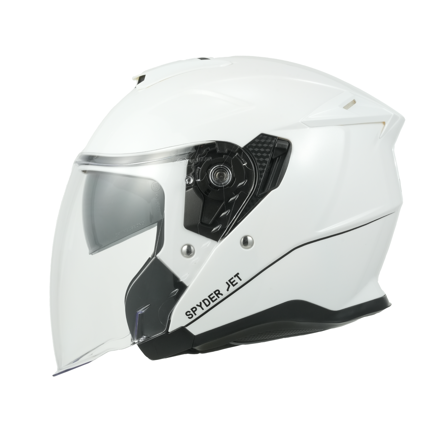 D.O.T. & ECE Daytona Spyder Jet- Hi-Gloss White – Daytona Helmets