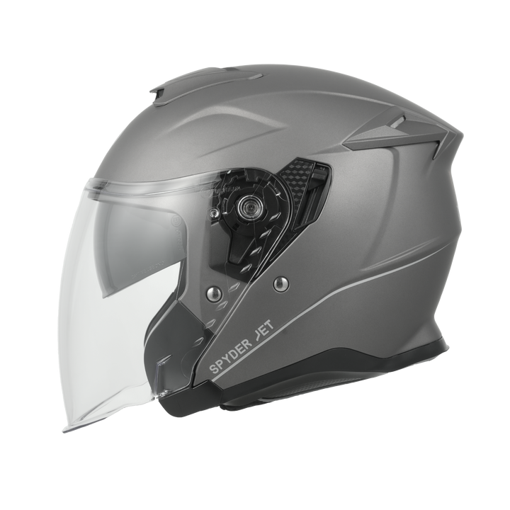 D.O.T. & ECE Daytona Spyder Jet- Gun Metal Grey Dull Metallic – Daytona ...