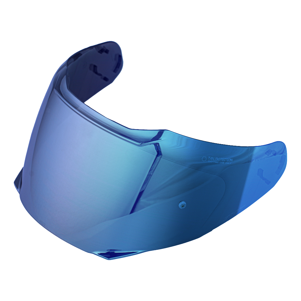 Glide Shield Outer- Blue – Daytona Helmets