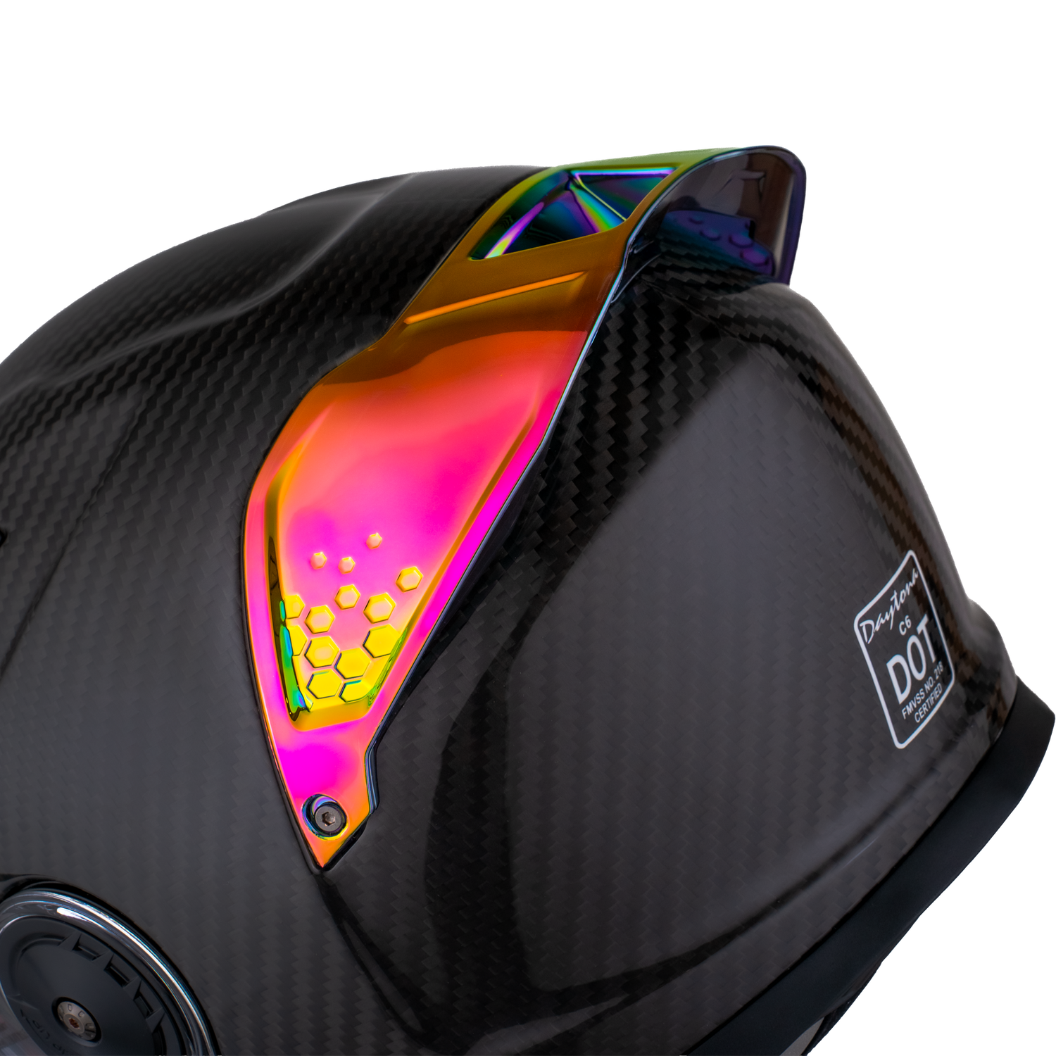 C6 Rear Spoiler Revo- Blue – Daytona Helmets