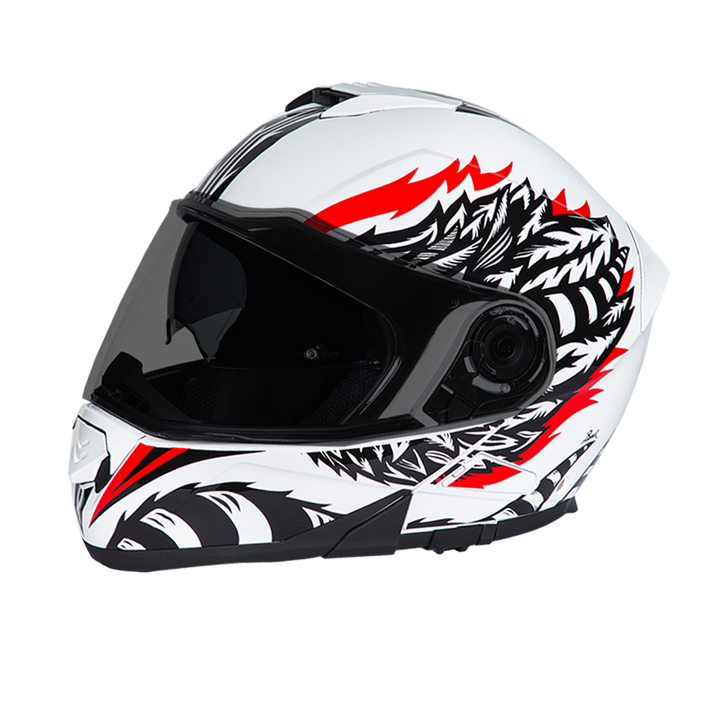 Daytona Glide Modular Motorcycle Helmet - DOT Approved, Bluetooth Read ...