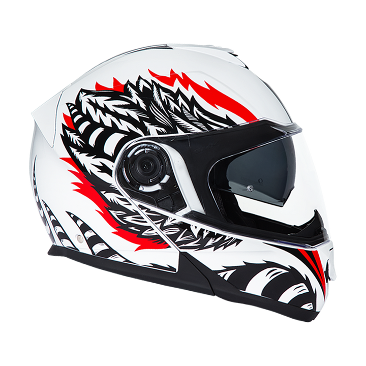 Daytona Glide Modular Motorcycle Helmet - DOT Approved, Bluetooth Read ...