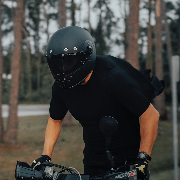 Retro Shield Outer- Smoke – Daytona Helmets